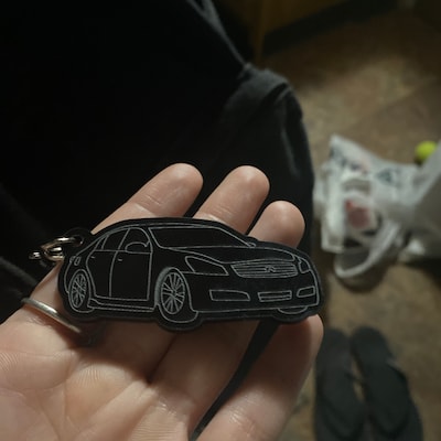 Custom Car Acrylic Keychain - Etsy