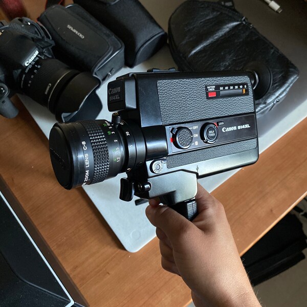 Canon Auto Zoom 514XL Retro Vintage Super 8 Kodak 8mm Movie Cine Film ...