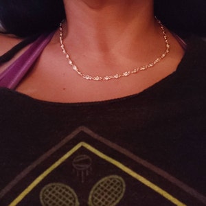 Sparkly Y Necklace With Gemstone Sterling Silver 14k Gold - Etsy