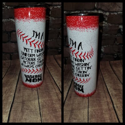 Baseball Mom, Mitt Findin, Uniform Wasin, Sports, Straight & Tapered ...