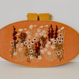 Vintage Crewel Embroidery Patterns / Mushroom Crewel / Floral Crewel ...