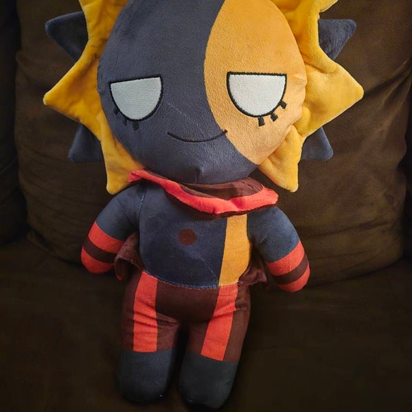 FNAF Sun, Moon, Solar, Jack-o-moon, Eclipse, Ruin, Nexus, Gemini Plushies - Cute Soft Fabric ...