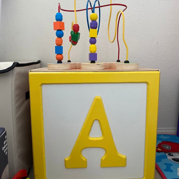 Toy Block Storage Block - Etsy