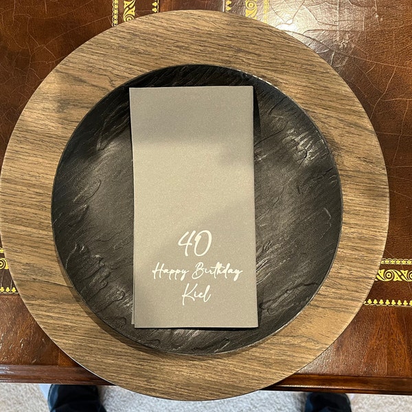 Personalized Napkins Birthday, Happy Birthday, Birthday Party, Event ...