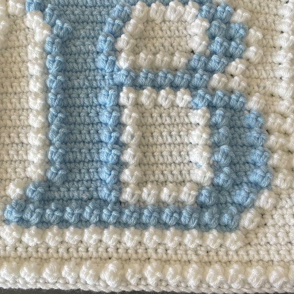 ABC Pattern for Crocheted Blanket - Etsy