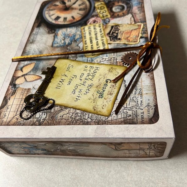 Junk Journal Box, Storage, Gift Box, Put A Junk Journal In, Craft Kit ...