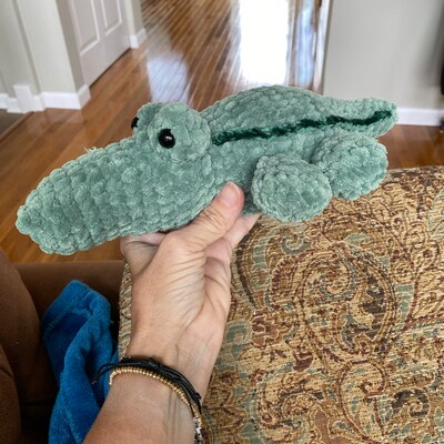 Newt the Alligator Crochet Pattern PDF Download - Etsy
