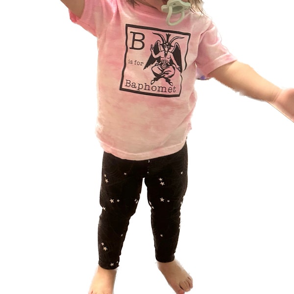 M is for Mothman Baby Onesies®, Witchy Occult Satanic Cryptid Goth Punk ...