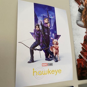 Hawkeye 2021 TV Series Poster A5 A4 A3 A2 A1 - Etsy UK