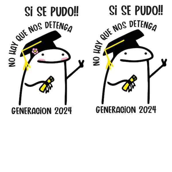 Graduaciones Flok Deformitos en PNG SVG PDF - Etsy España