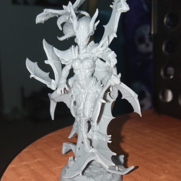 Galactic Demon Devil Lord Amaros Pit Fiend 140mm, 112mm, 64mm Tall 3d ...