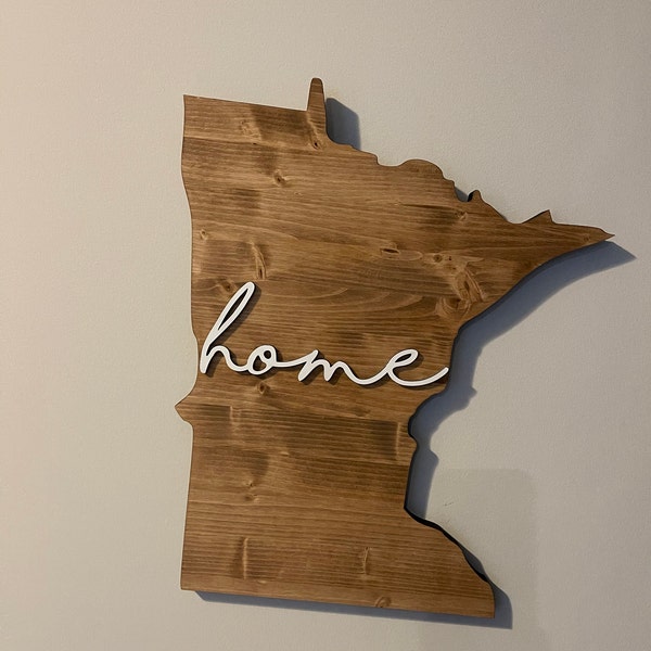 Wooden State Home Sign, Kentucky Sign, Decorative State Decor - Etsy