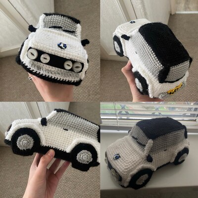Amigurumi Classic Mini Cooper Inspired Car CROCHET PATTERN PDF Toy Home ...