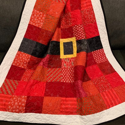 Santas Coat With Buttons Quilt Pattern Only PDF - Etsy