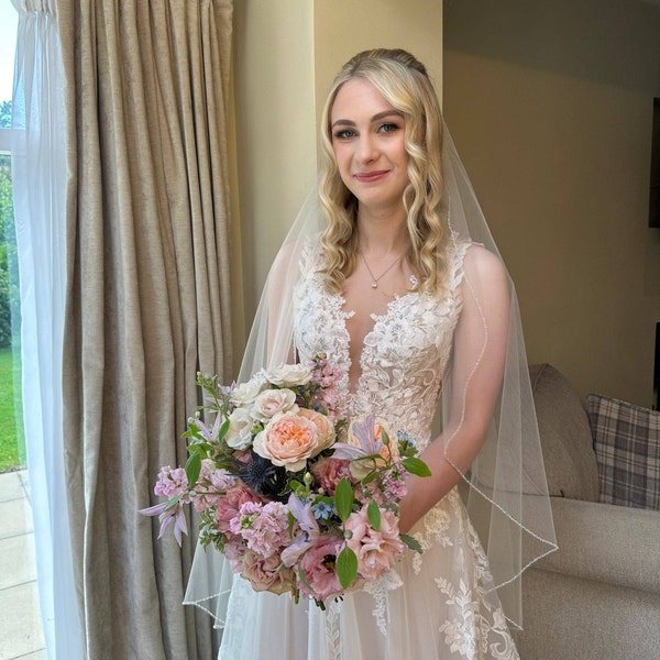 SYDNEY | Crystal Wedding Necklace | Crystal Pendant Necklace | Bridal ...