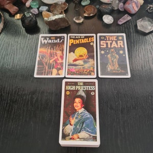 The Pulp Tarot Full Tarot Deck - Etsy
