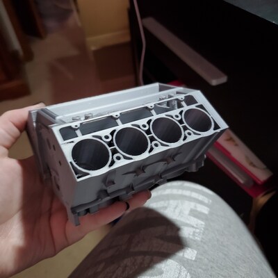 V8 Engine Block Pen Holder / V8 Engine Enthusiast Lover / V8 Pencil ...