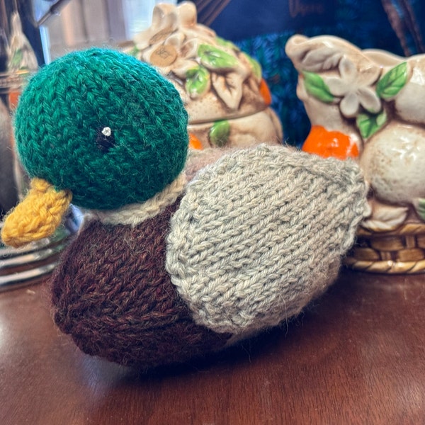 Beneduck Cumberquack Mallard Duck Knitting Pattern - Great Gift for ...