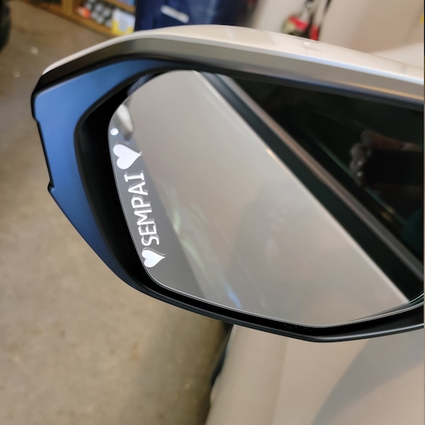 Custom Car Side Mirror Decal, Side Mirror Sticker for Car, Side Mirror ...