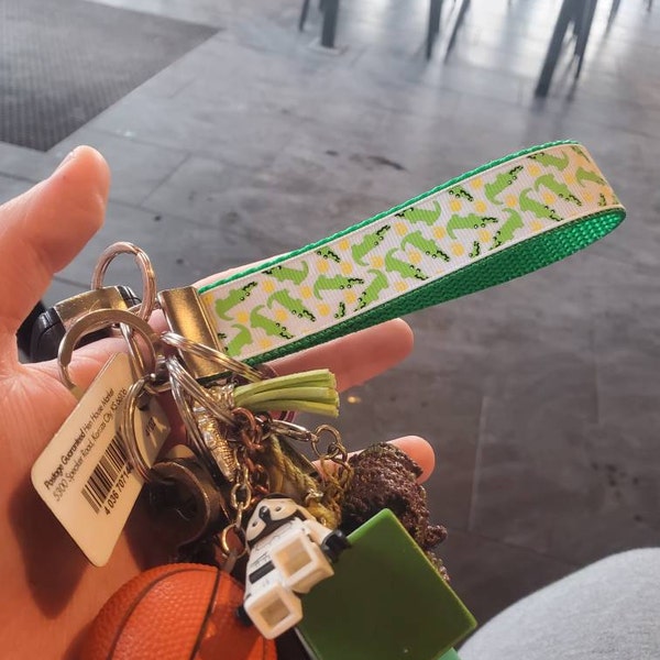 Alligator Key Fob - Alligator Keychain - Crocodile Key Fob - Gator ...