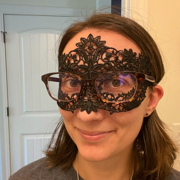 Eyeglass Masks, Masquerade Masks for Eyeglasses, Masquerade Ball Mask ...