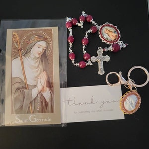 Saint Clare Francis of Assisi Franciscan Tenner Chaplet One Decade ...