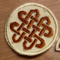 Rainbow Sun Peyote Patch, Handmade Embroidery, Huichol Peyote Art ...