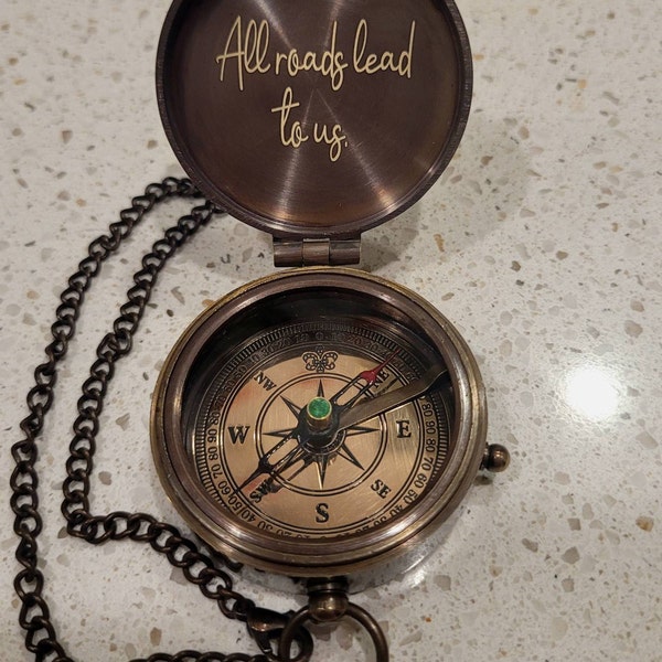 Best Man Gift, Best Man Proposal Gift, Custom Engraved Compass ...