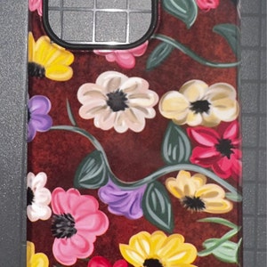 Piano Floral Print Phone Case - Etsy