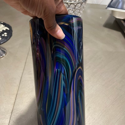 Blush Ruby Hand Blown Glass Ornament - Etsy