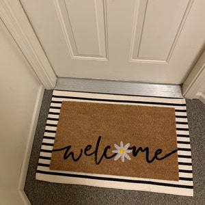 Mini Playhouse Doormat / 24 Inch Small Doormat / Monogram | Etsy