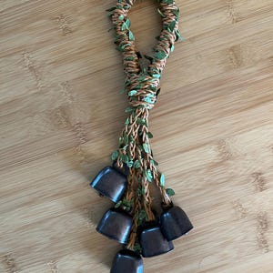 Hand-woven Witch's Bells, Witch's Bells for Door Knob, Protection Bells ...