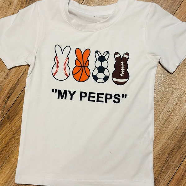 Easter Sports Bundle Svg, Sport Ball Easter Peeps Svg, Funny Sport ...