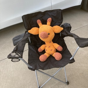 PATTERN: Plush Gemma the Giraffe Pattern Amigurumi Chunky Giraffe ...