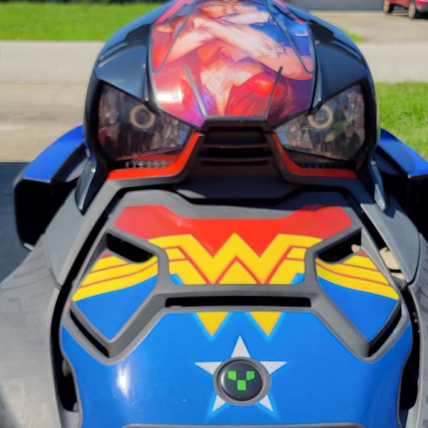 Racing Stripes Ryker Motorcycle Custom Vinyl Decal Personalize Your ...