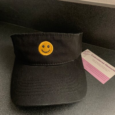 VISOR With Embroidered Mini Design Custom Visors Mens Visor Womens ...