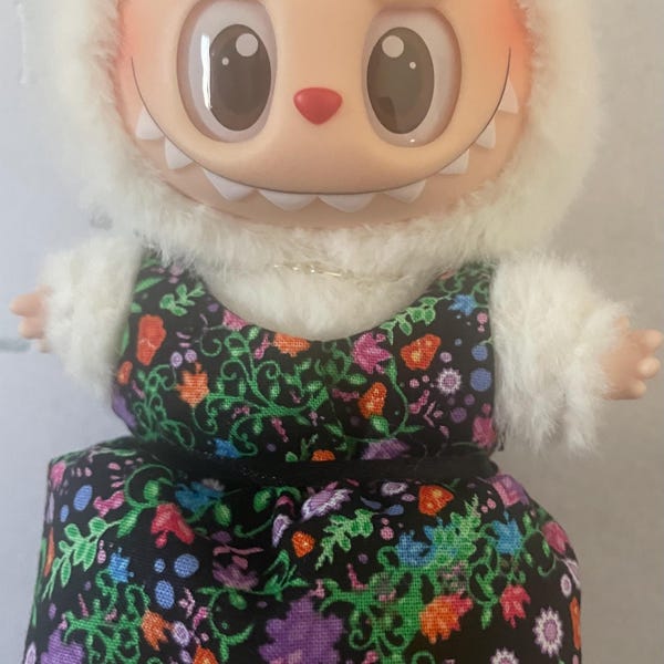 DIY Labubu Hoodie Sewing Kit With Pattern Instructions Doll Clothes ...