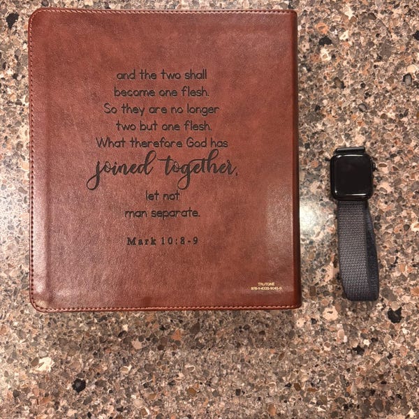 Custom ESV Bible, ESV Large Print Bible Thinline, Custom Engraved Bible ...