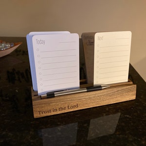 Note Card Holder, Task Card Holder - Etsy