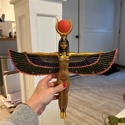 Vintage Sacred Heart of Jesus Mini Statue Small Hand-crafted Christian ...