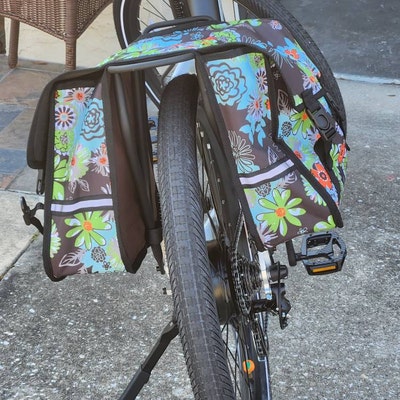 Bikybag Classic Bicycle Double Pannier Bag Cycle Bike - Etsy