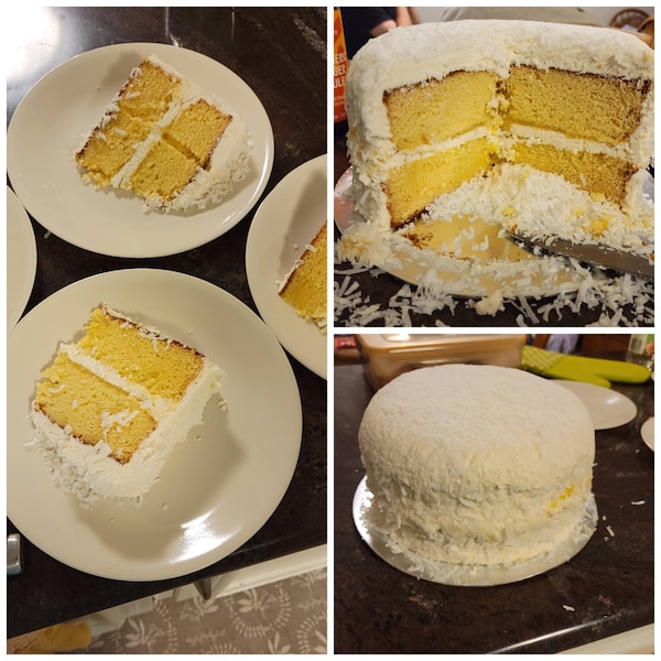 Sweet Red's Freshly Baked Coconut Cake/cakes/sweet Treats/holidays - Etsy