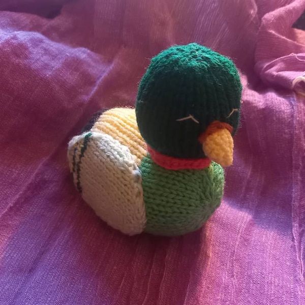 Beneduck Cumberquack Mallard Duck Knitting Pattern - Great Gift for ...