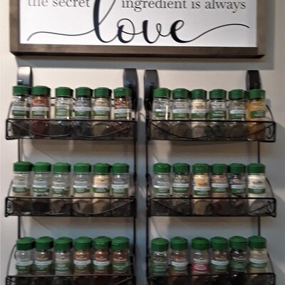 Kitchen Sign the Secret Ingredient is Always Love Sign - Etsy