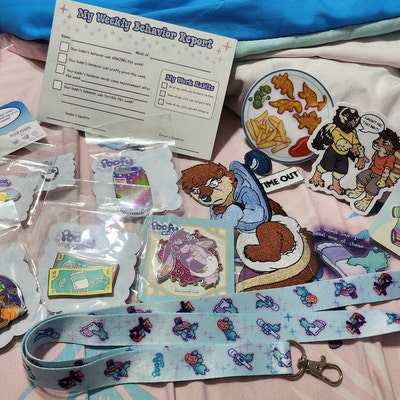 Saturday Morning Sticker Sheet ABDL Babyfur Furry Agere - Etsy