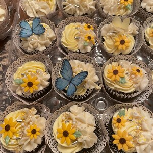 12 Fondant Peacock Feather Cupcake Toppers - Etsy