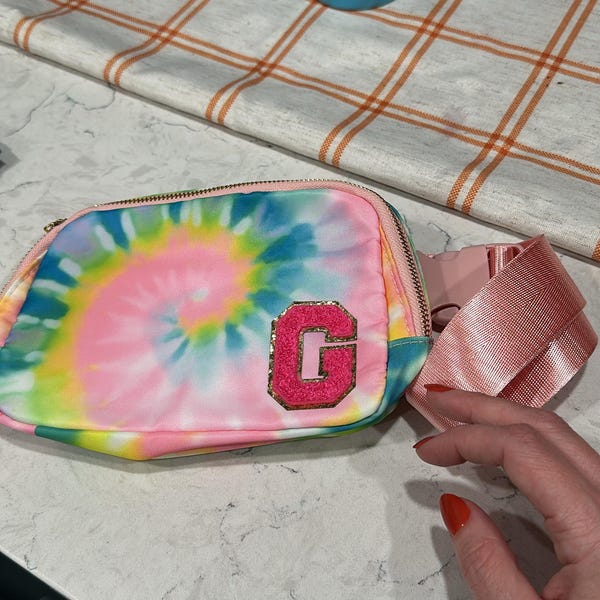 Game Day Bag With Varsity Letter Patches Clear Stadium Bag With Team ...