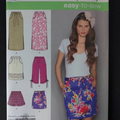 Simplicity 1382 Size 8.5 16.5 Girls'/girls' Plus Dress With Back ...