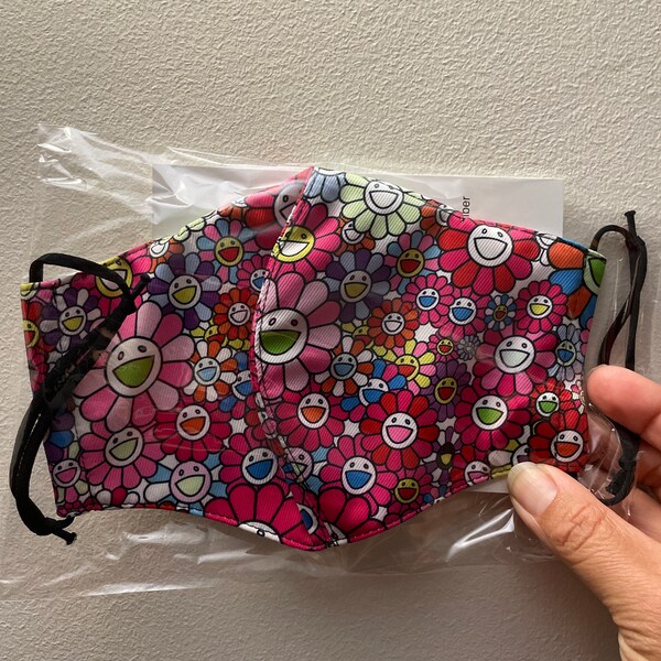 Handmade 3D Kawaii Face Mask/ Cloth Mask/ Fabric Mask W/ Filter Pocket ...