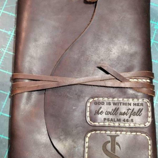 Leather Notebook Cover PDF Pattern: A5 Journal Template - Etsy